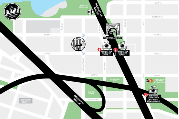 The Dumbo Projection Project - Dumbo, Brooklyn