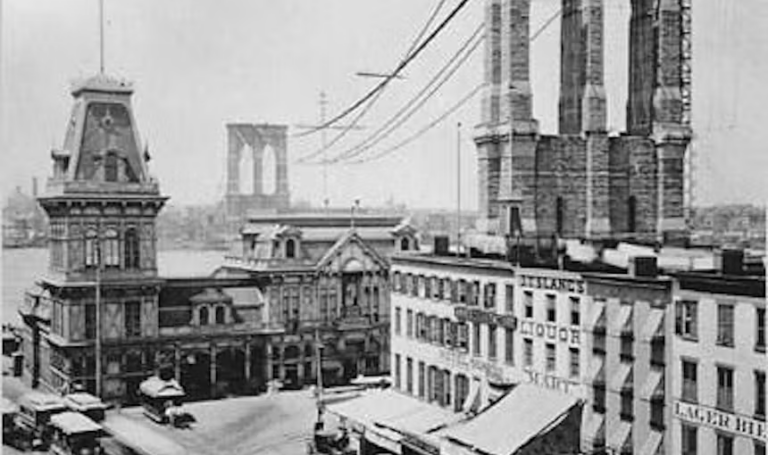 Dumbo History-Dumbo by the Buildings - Dumbo, Brooklyn