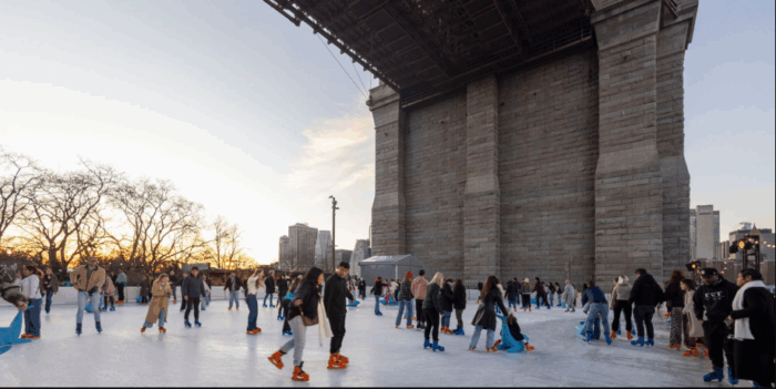 Ice Skating at Roebling Rink
